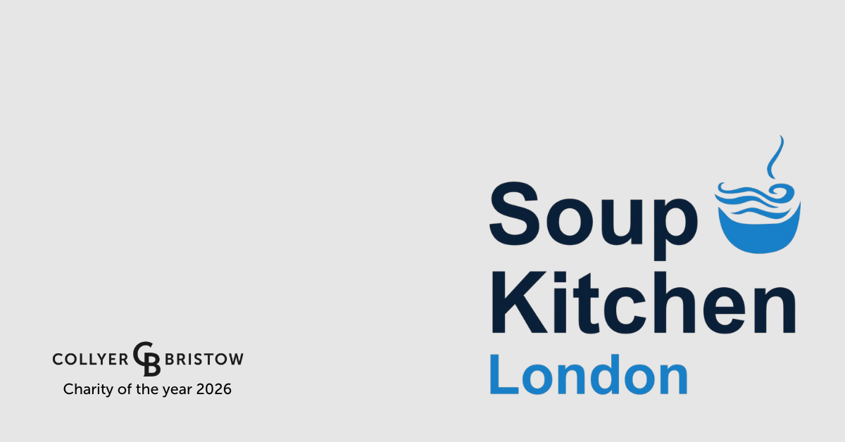 Soup Kitchen London announced as our Charity of the Year - Collyer Bristow